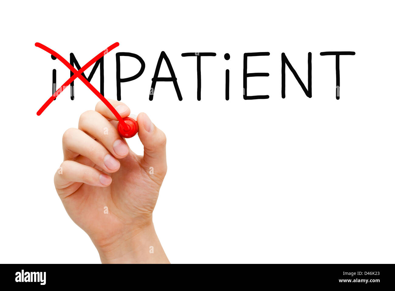 Impatient Cut Out Stock Images & Pictures - Alamy