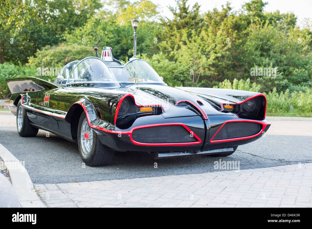 Original Batmobile used in the 1966–1968 live action television show ...