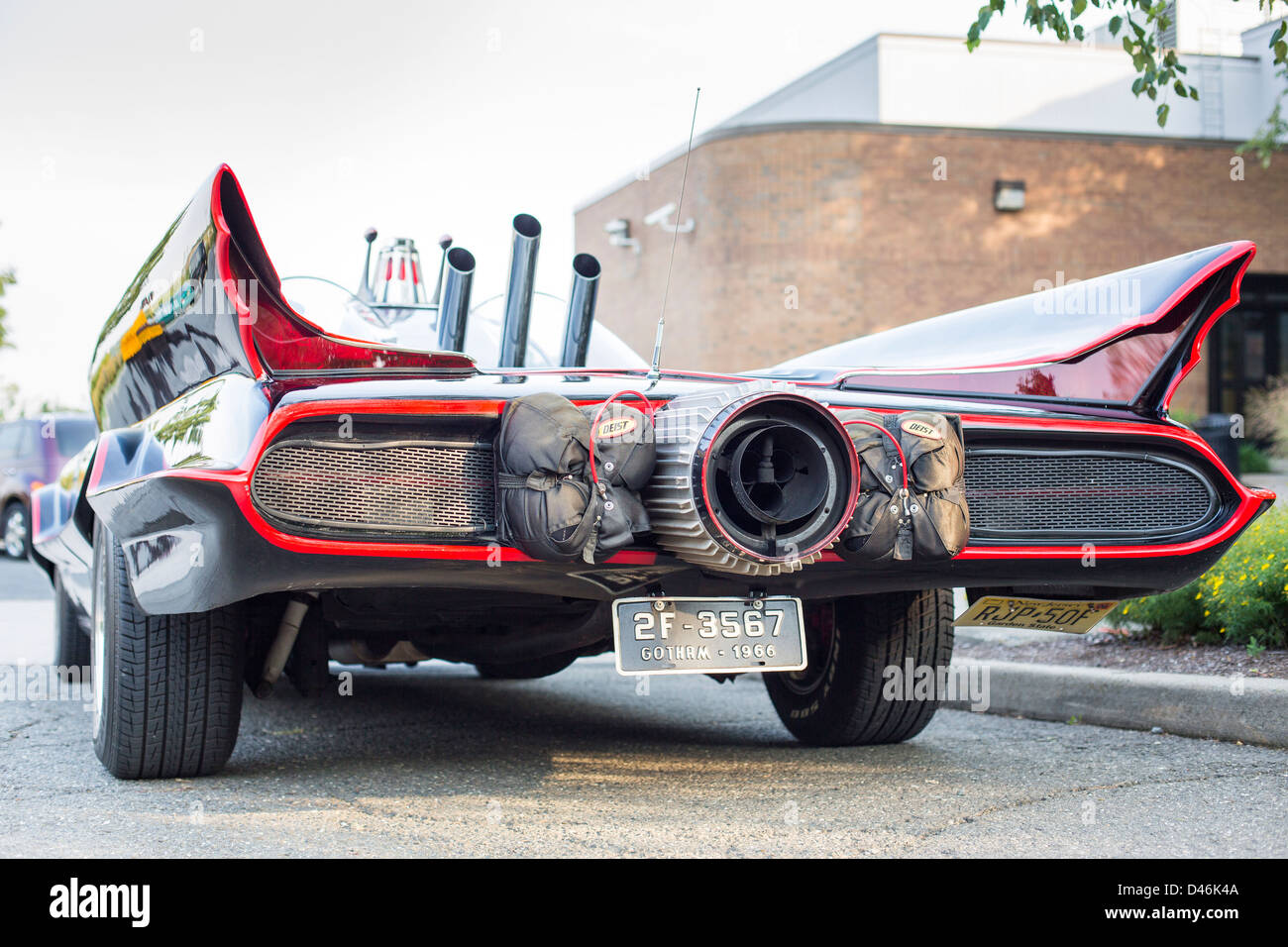 Original Batmobile used in the 1966–1968 live action television show ...
