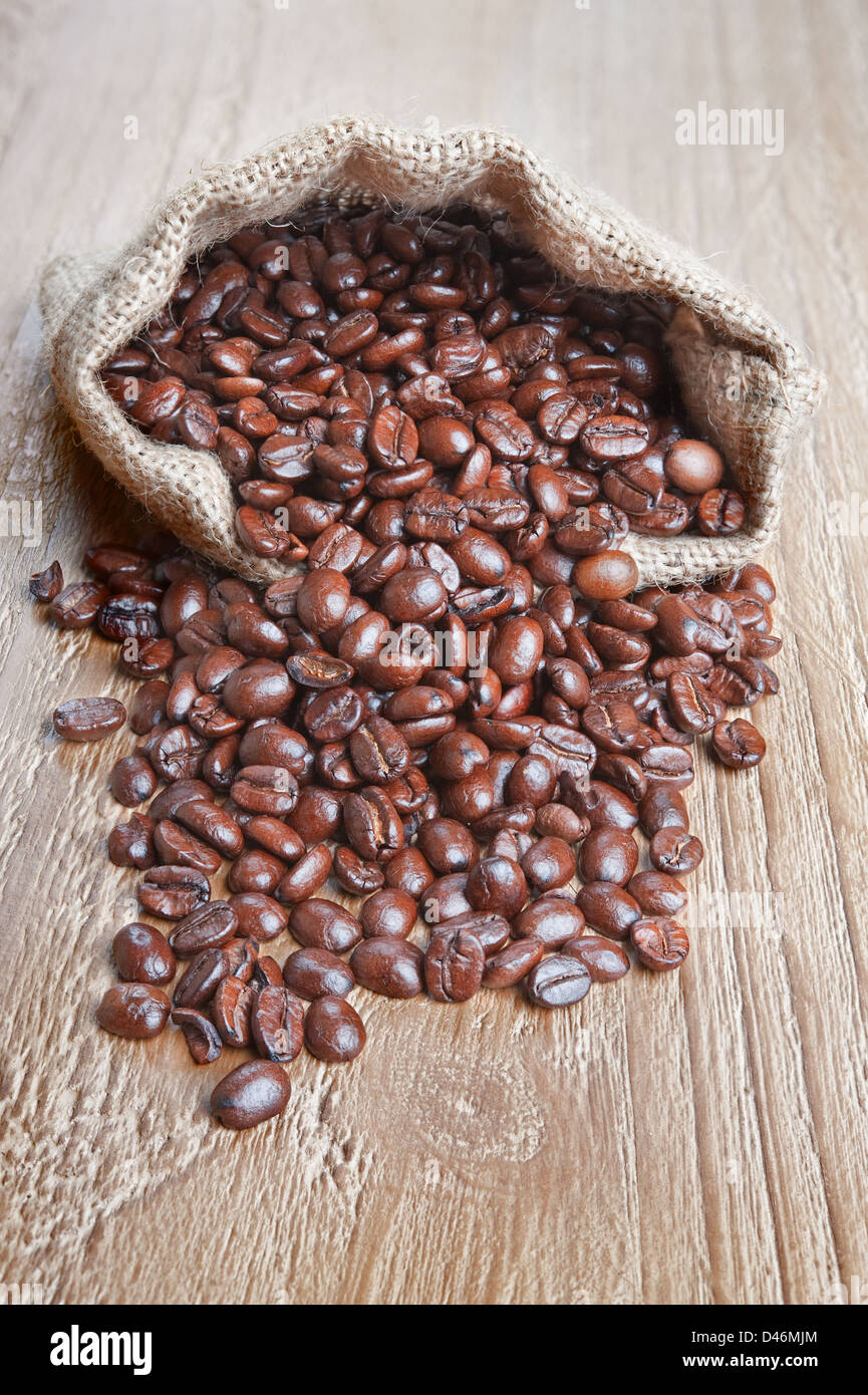 Coffee sack texture hi-res stock photography and images - Alamy