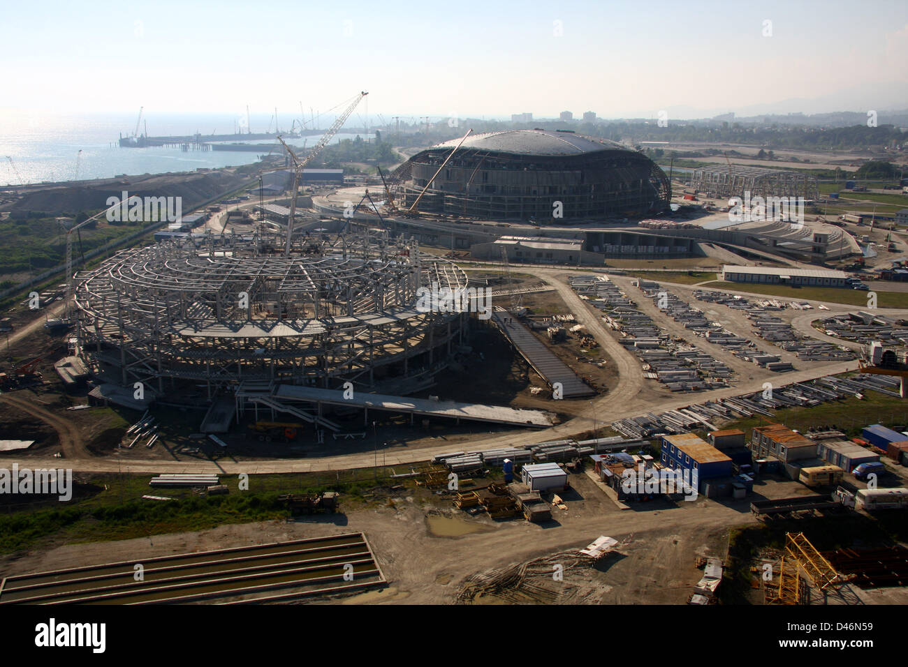 General view of the Olympic Park, JUNE, 2011 - Olympic Preview : (F-B ...