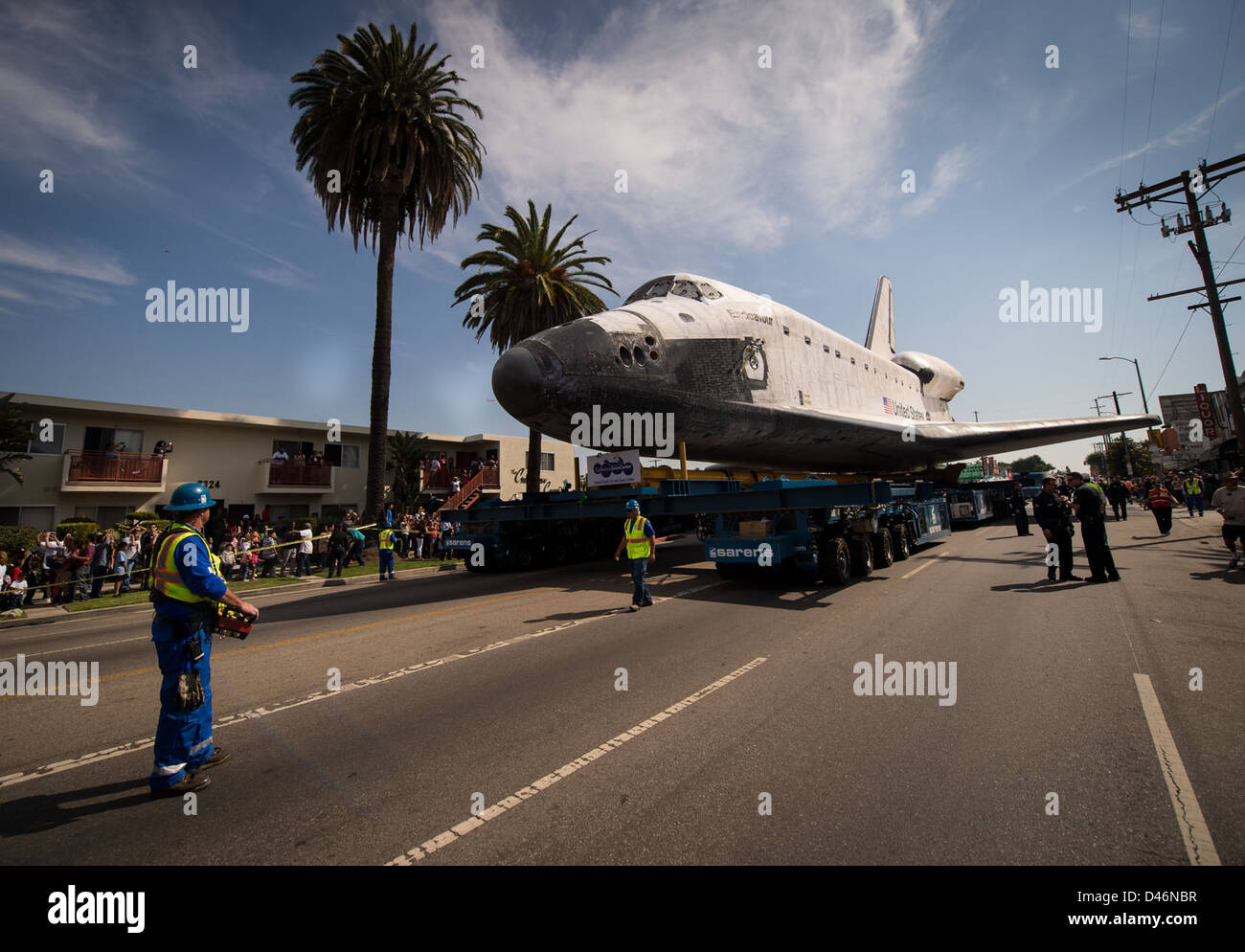 Endeavour over los hi-res stock photography and images - Alamy