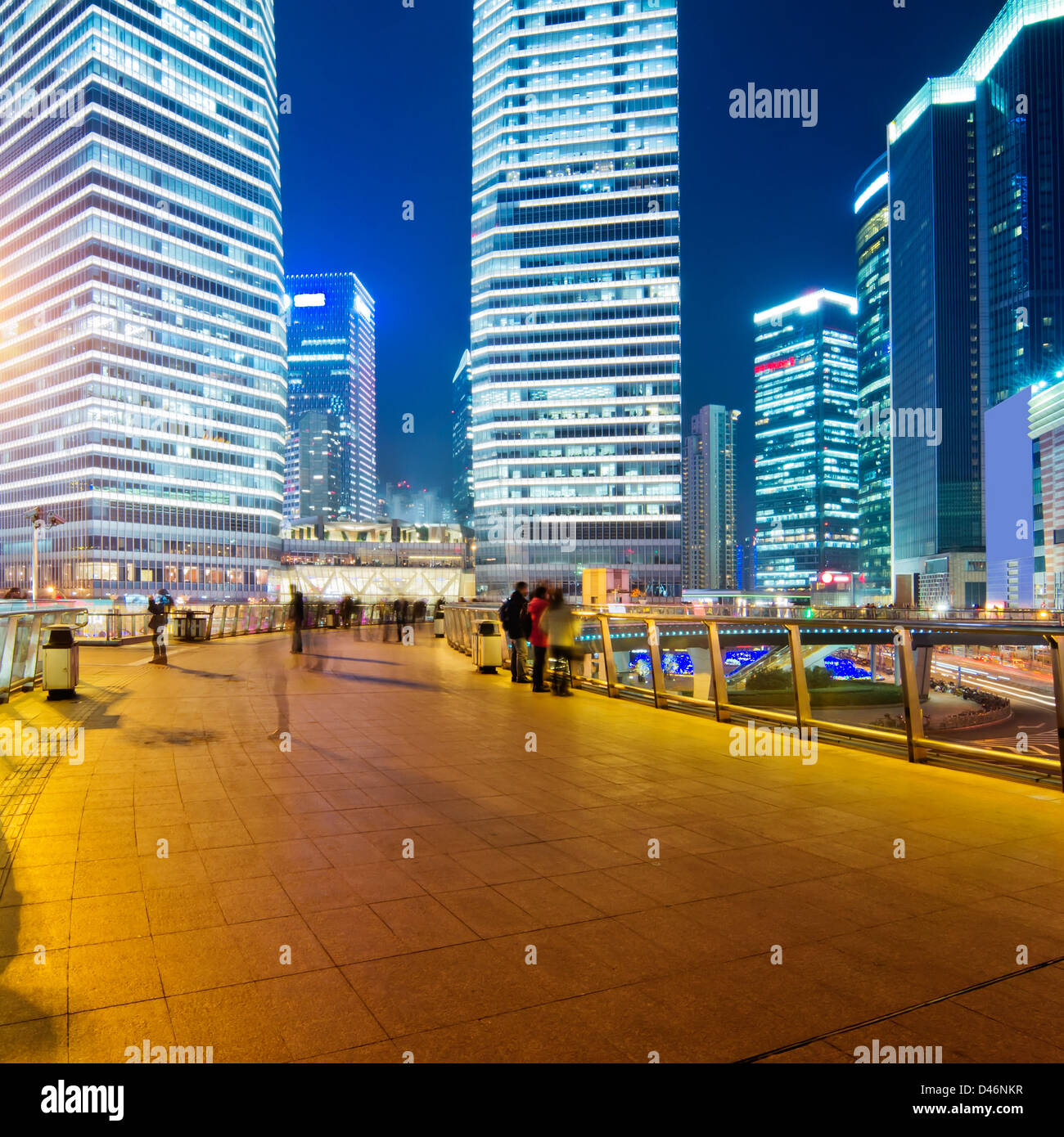 The beautiful night view of Shanghai,in China Stock Photo - Alamy