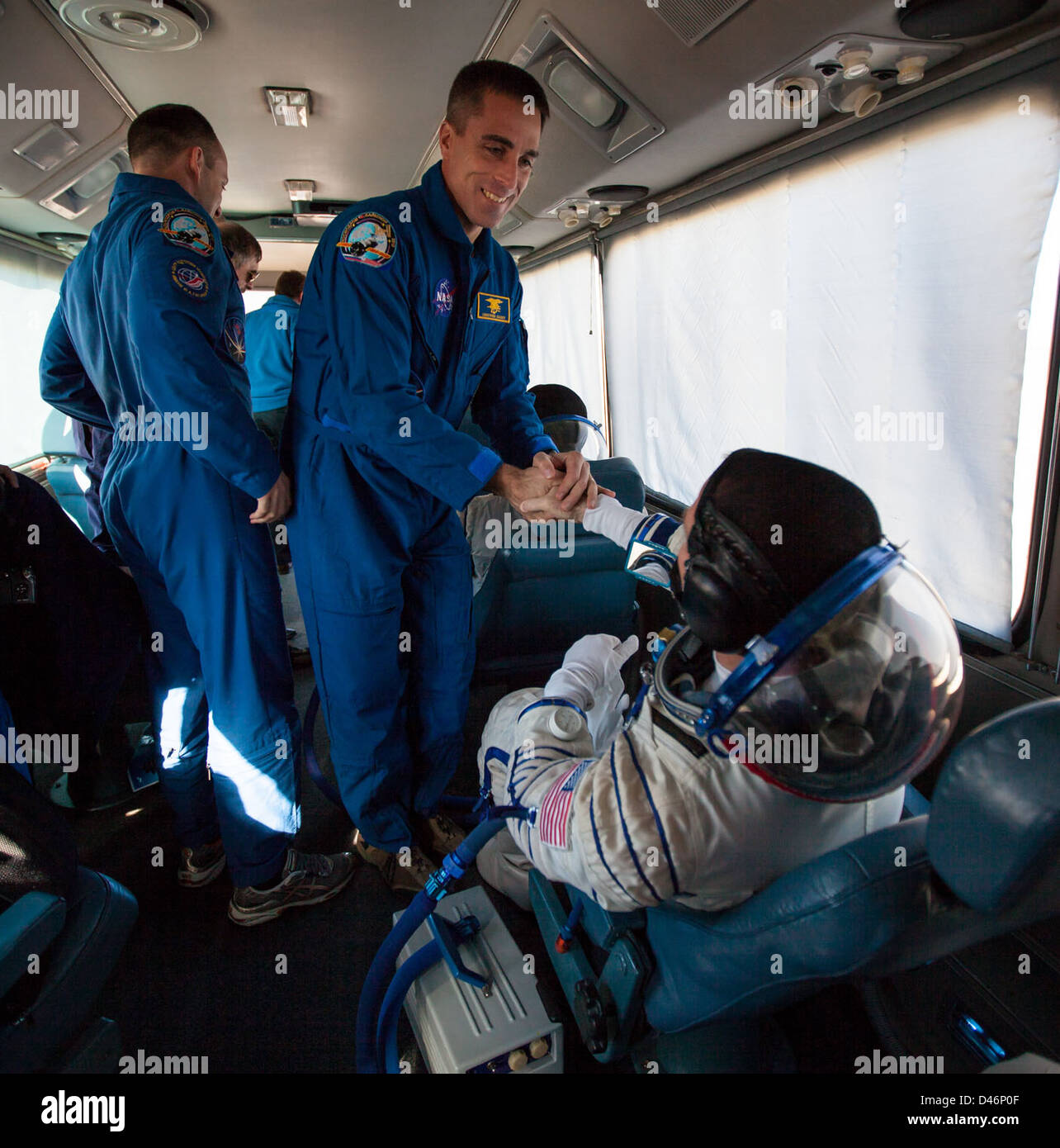 Expedition 33 crew, including astronauts Chris Cassidy and Kevin Ford ...