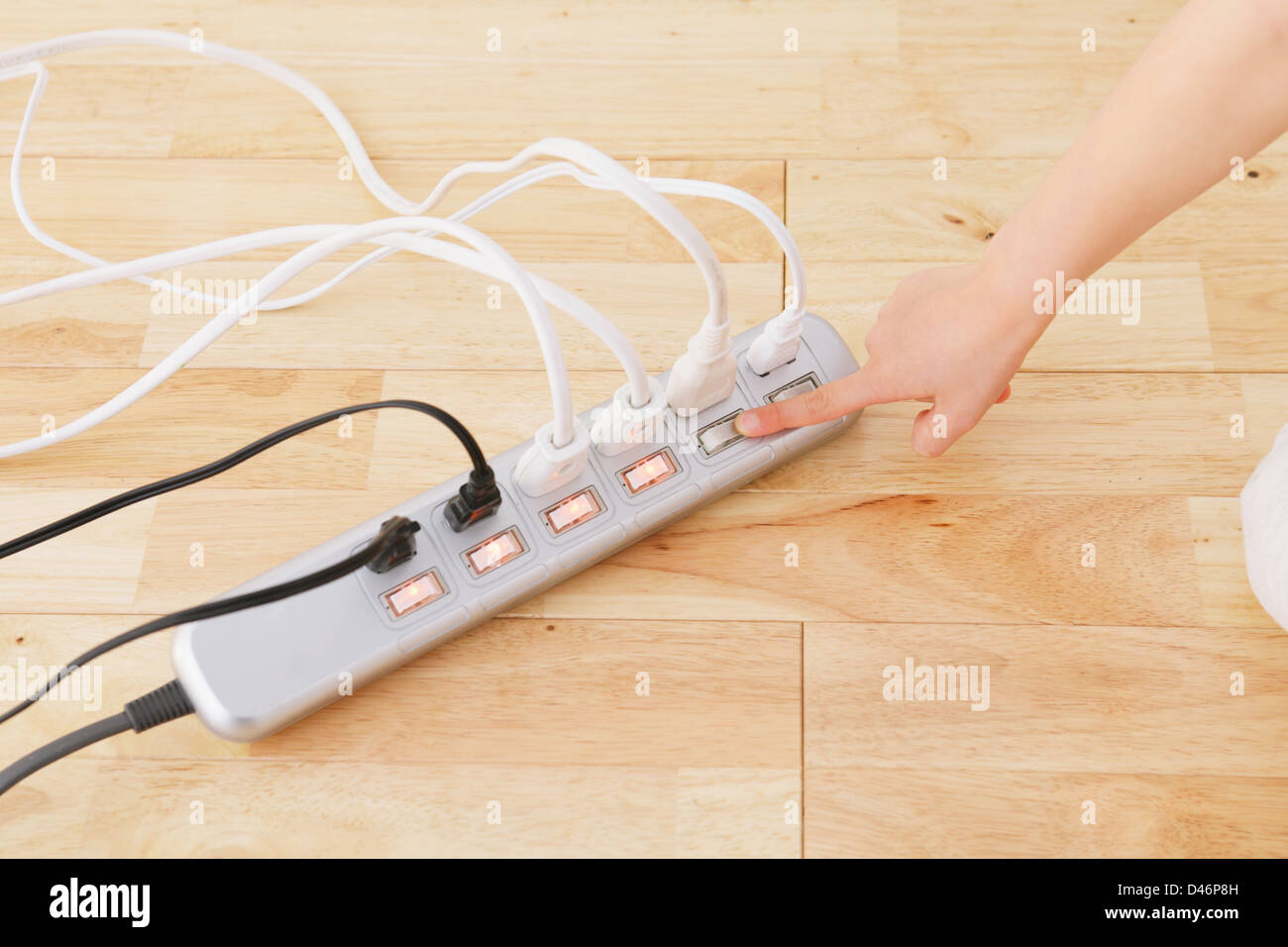 Multi Outlet Power Strip High Resolution Stock Photography and Images ...