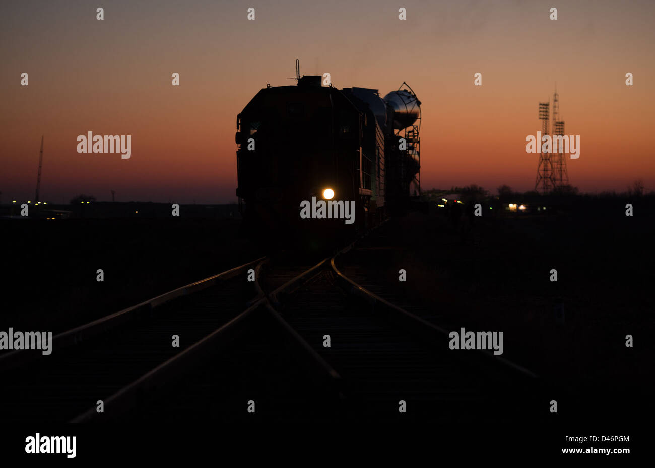 Expedition 34 Soyuz Rollout (201212170005HQ Stock Photo - Alamy