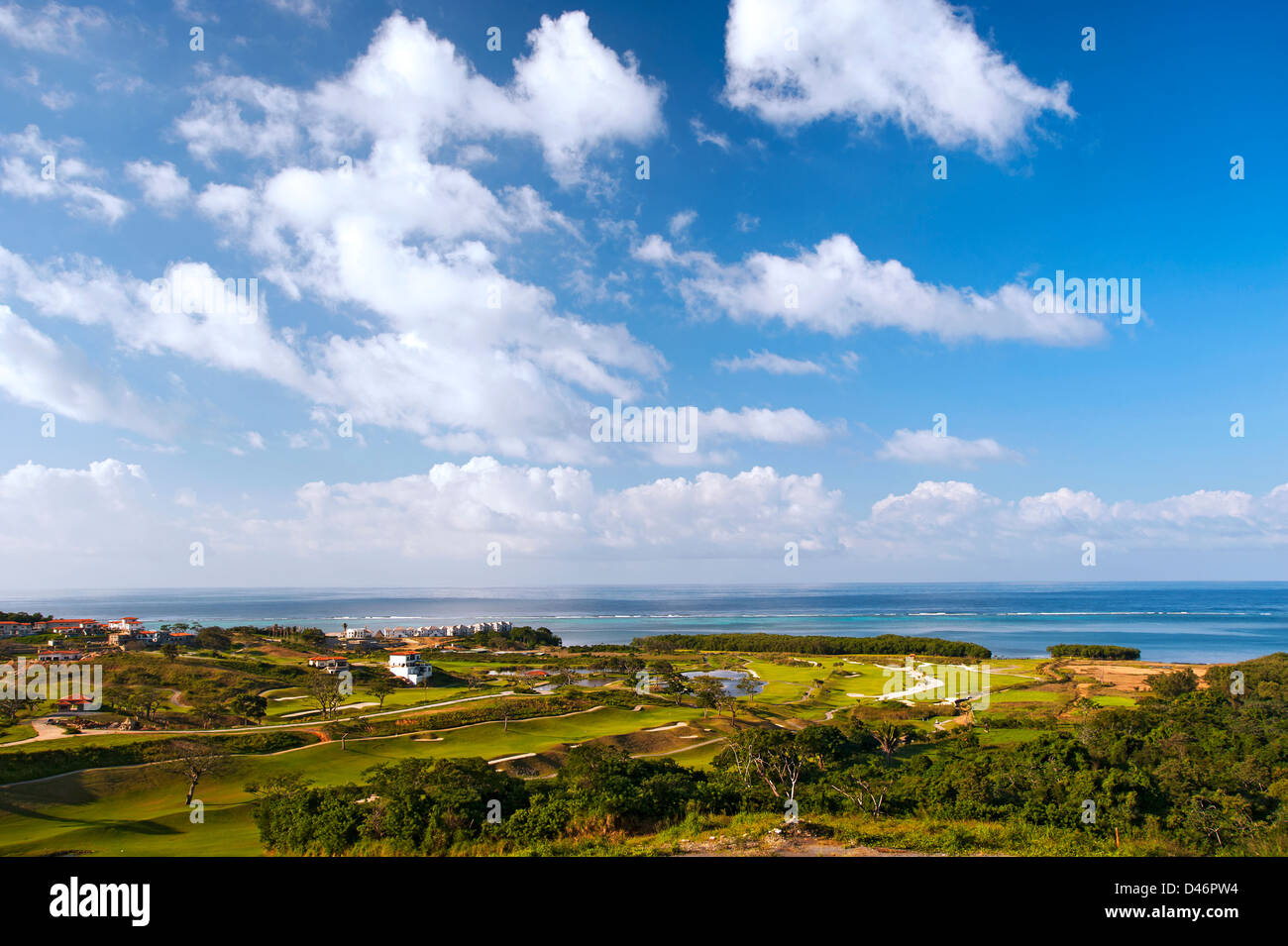Pristine Bay Resort and Black Pearl Golf course on the island of Roatan ...