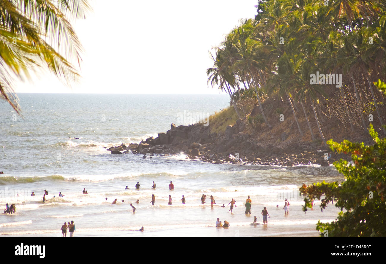 Playa EL Cuco, El Salvador Stock Photo - Alamy