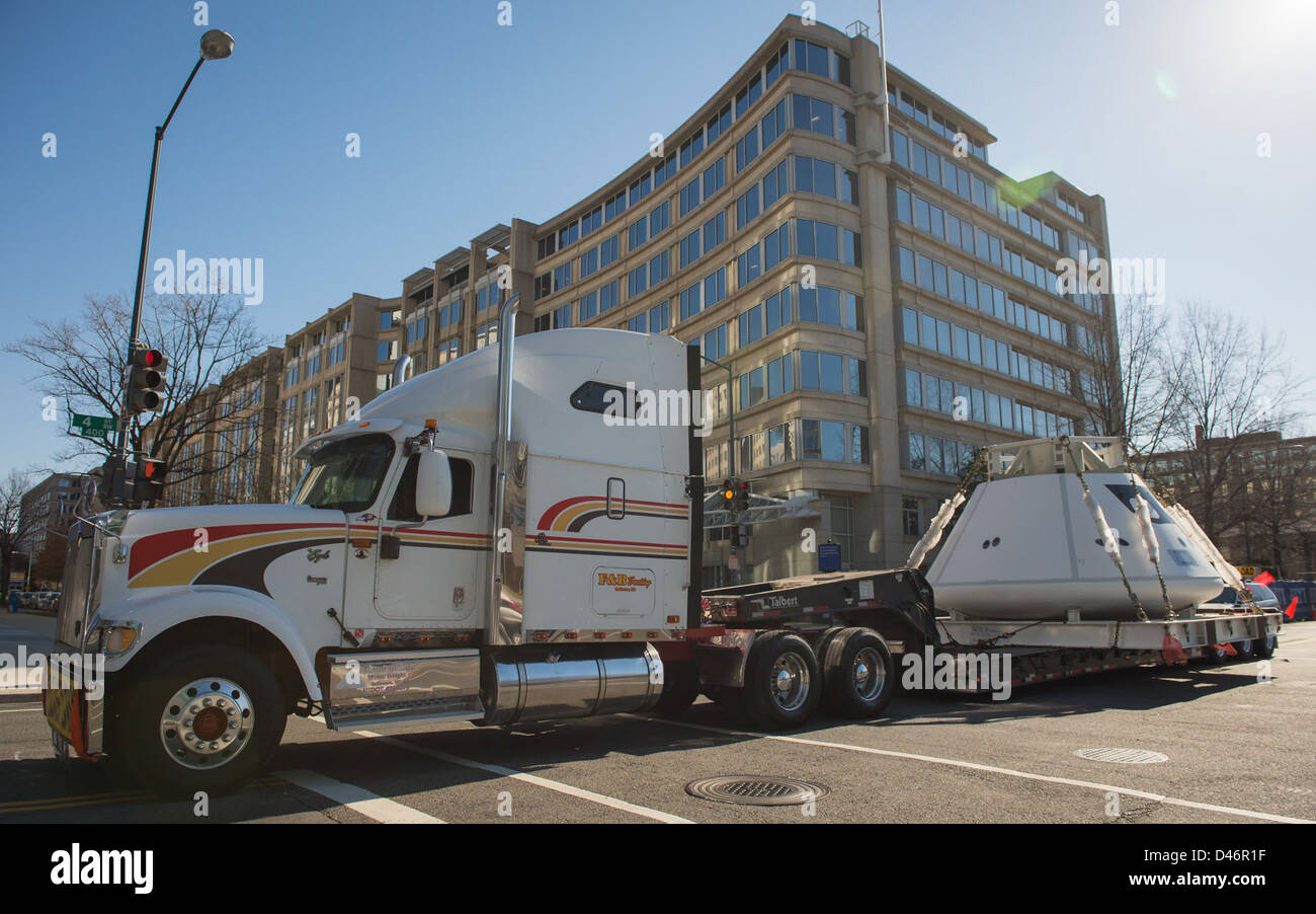 Inaugural Float Move (201301200001HQ Stock Photo - Alamy