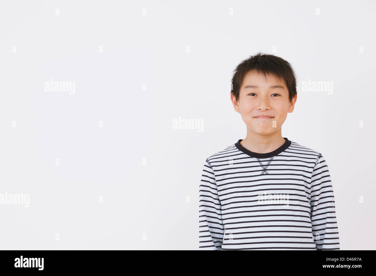 Boy Looking at Camera Stock Photo - Alamy