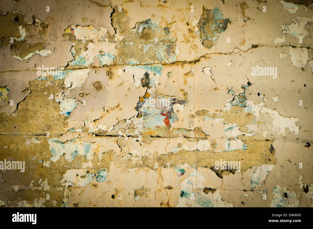 cracked plaster Wall Background Stock Photo - Alamy