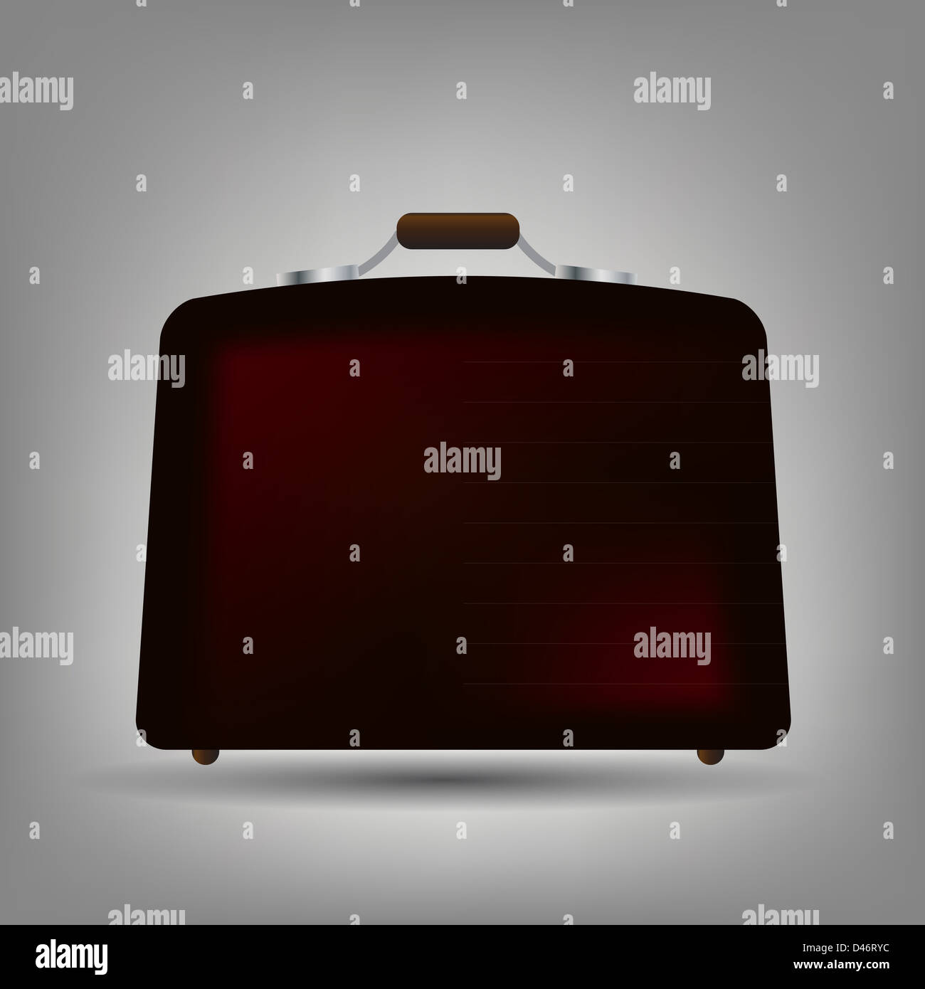 Blue suitcase icon vector illustration Stock Photo - Alamy