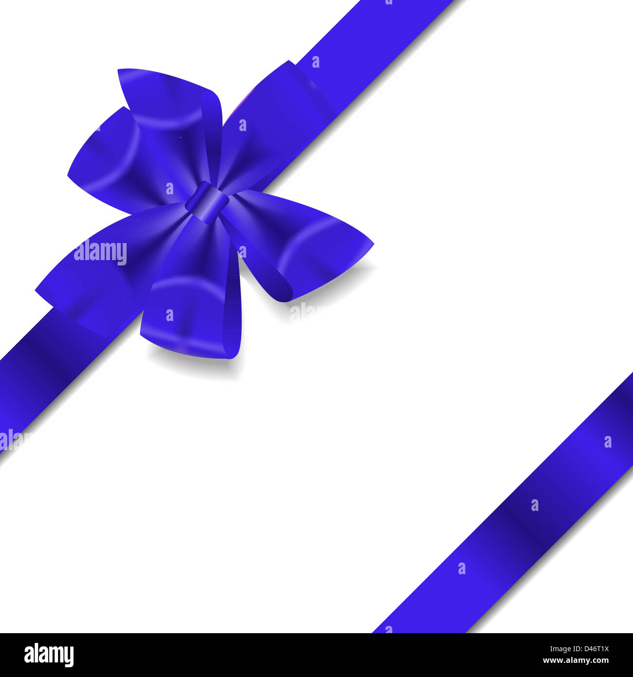 Red Gift Ribbon . Vector illustration Stock Photo - Alamy