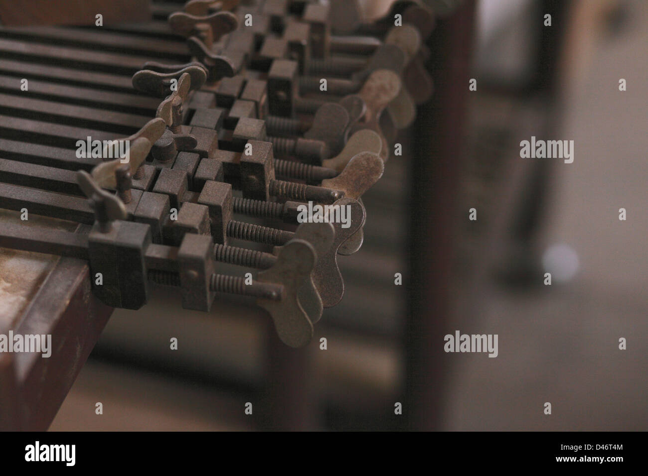 Closeup of Woodworking Tools Stock Photo - Alamy