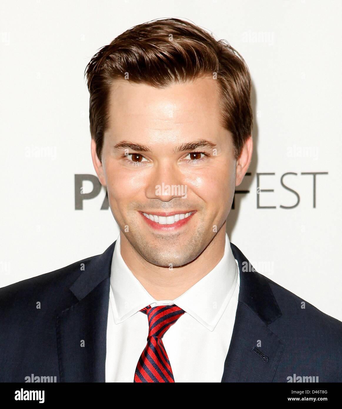 Los Angeles, CA, USA. March 6, 2013. Andrew Rannells at arrivals for ...