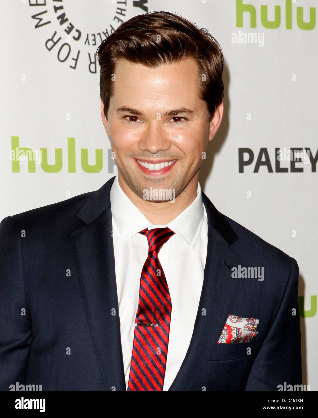 Los Angeles, CA, USA. March 6, 2013. Andrew Rannells at arrivals for ...
