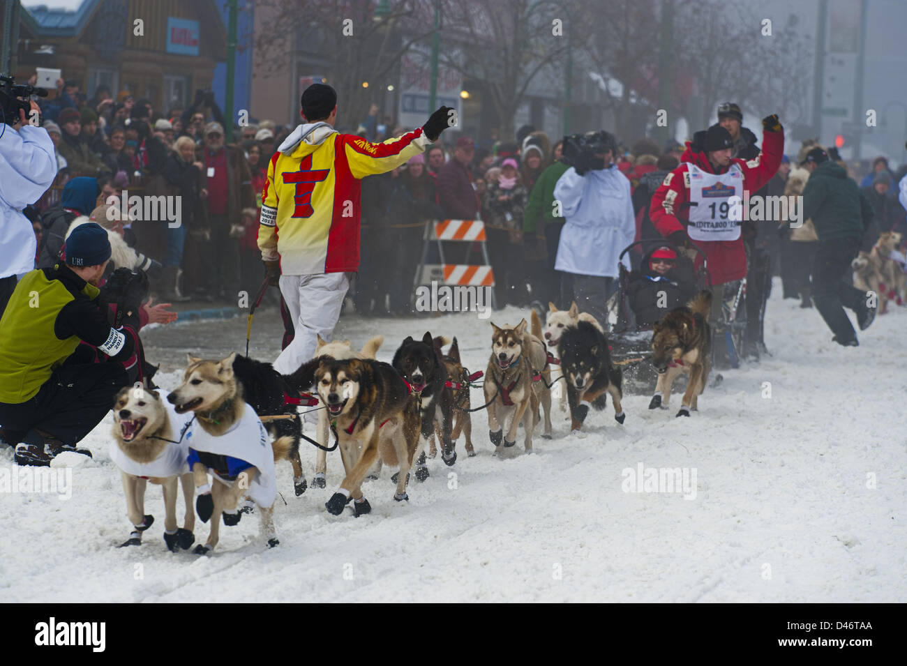 Iditarod dallas seavey hi-res stock photography and images - Alamy