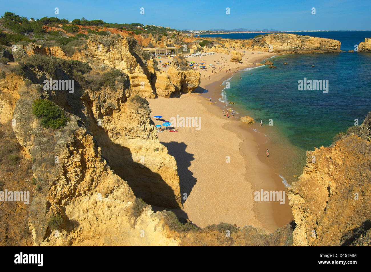 Albufeira, Sao Rafael Beach, Praia do São Rafael. Algarve, Portugal ...