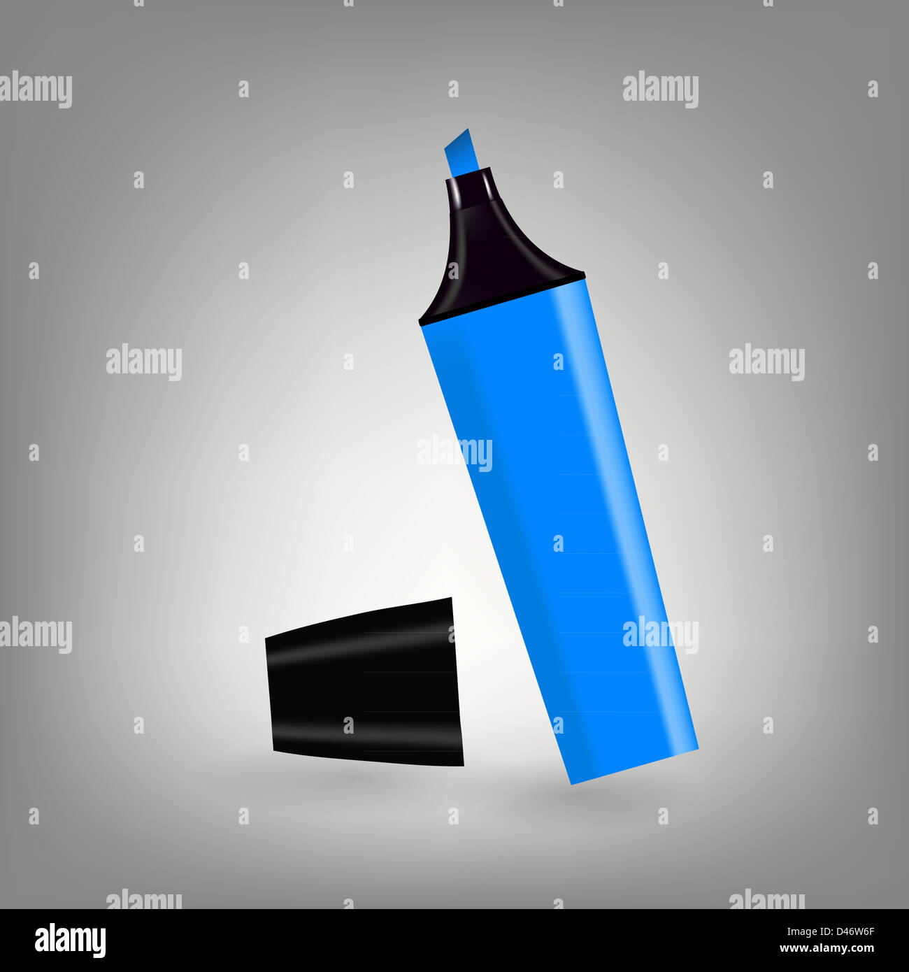 blue marker icon vector illustration Stock Photo - Alamy