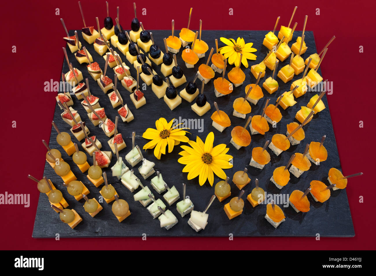 Cheese cocktail sticks hi-res stock photography and images - Alamy