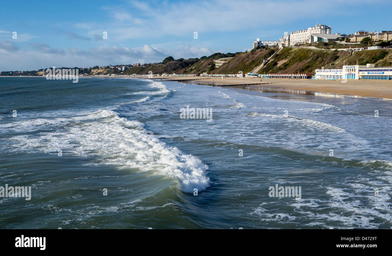 West beach cliffs bournemouth poole hi-res stock photography and images ...