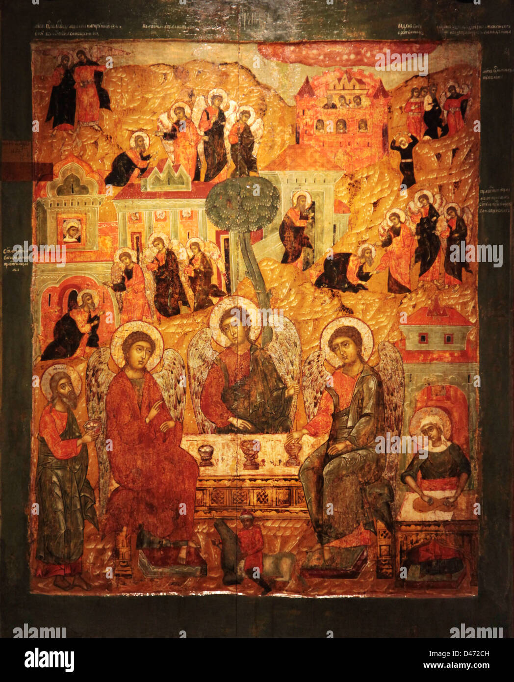 Icon of the trinity hi-res stock photography and images - Alamy