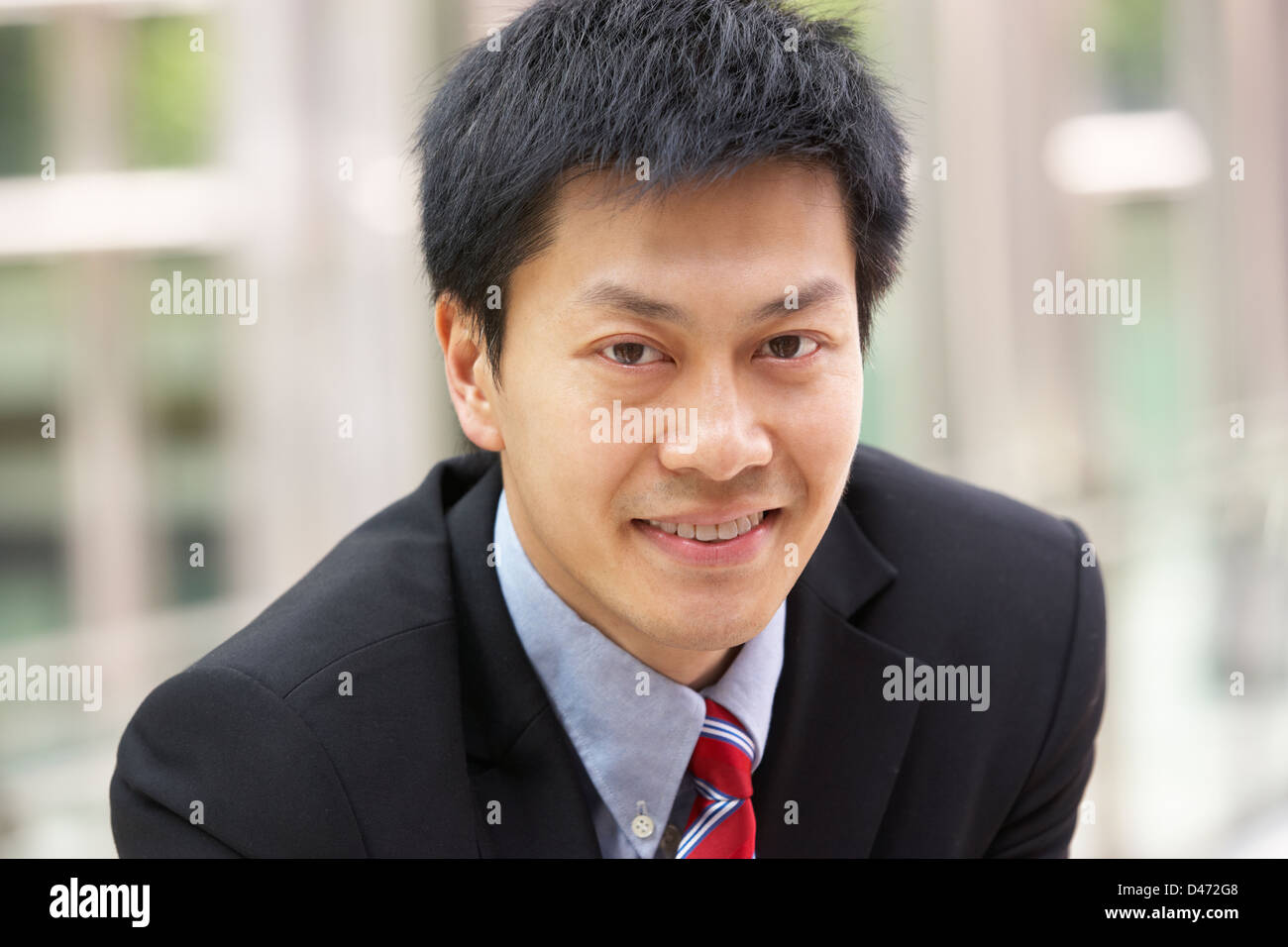 Portrait Of Chinese Businessman Outside Office Stock Photo - Alamy Portrait Of Chinese Businessman Outside Office Stock Photo - Alamy