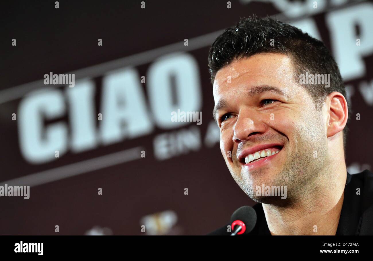German national player michael ballack hi-res stock photography and ...