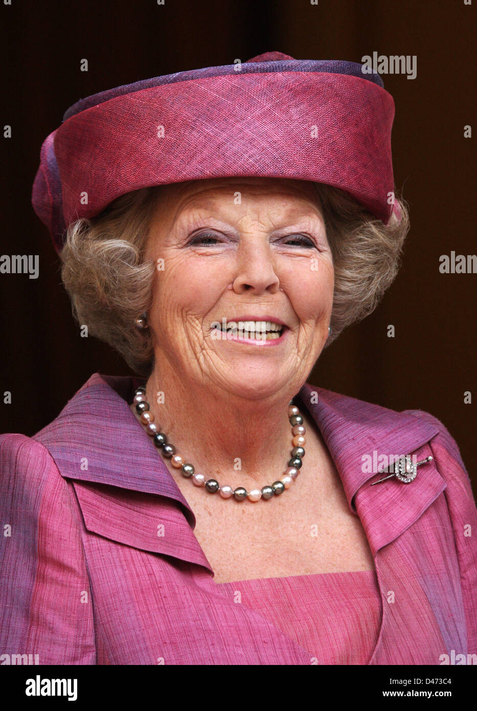 The Dutch Queen Beatrix is pictured during a state visit in New Delhi ...