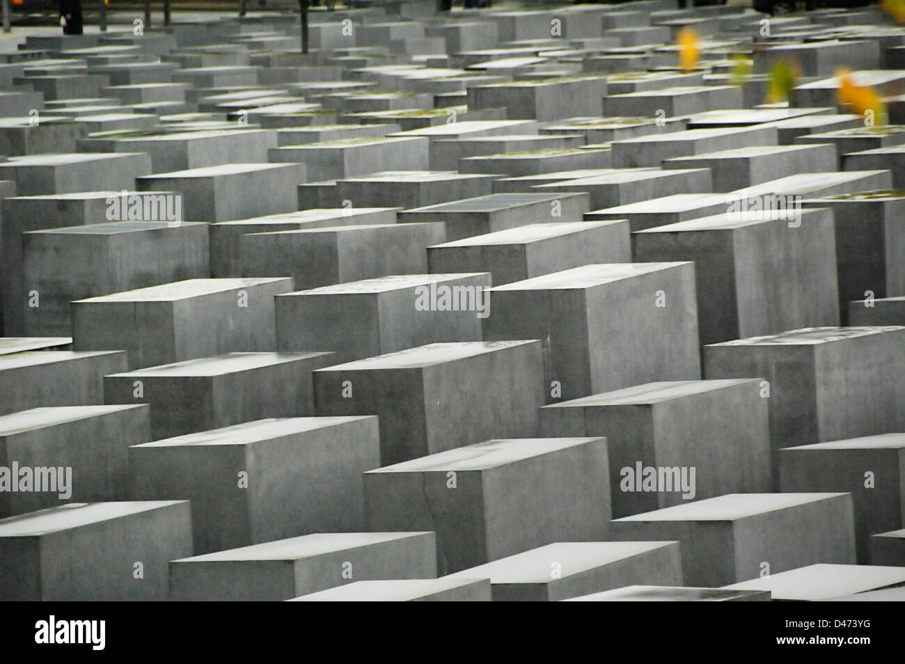 Berlin Holocaust memorial of stone slabs to Jews murdered during 2nd ...