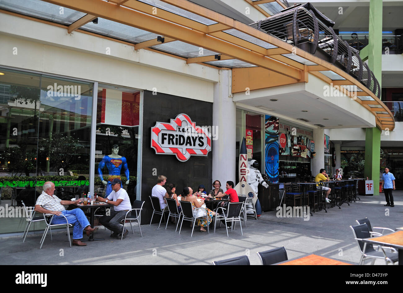 TGI Friday's Ayala Center Cebu City Philippines Stock Photo - Alamy