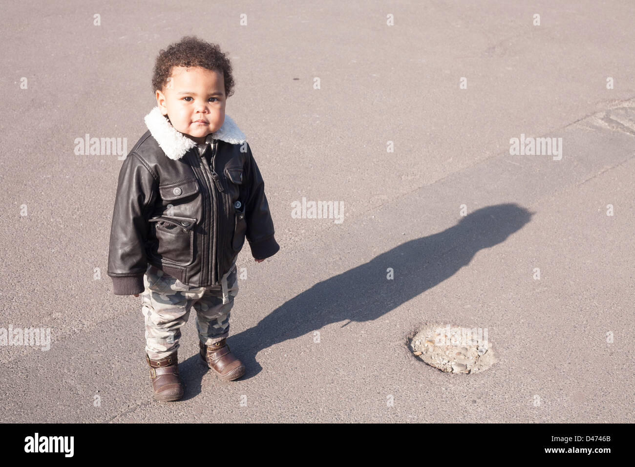 Chubby boy standing hi-res stock photography and images - Alamy