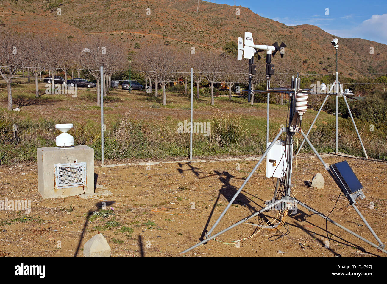 Weather rainfall station hi-res stock photography and images - Alamy