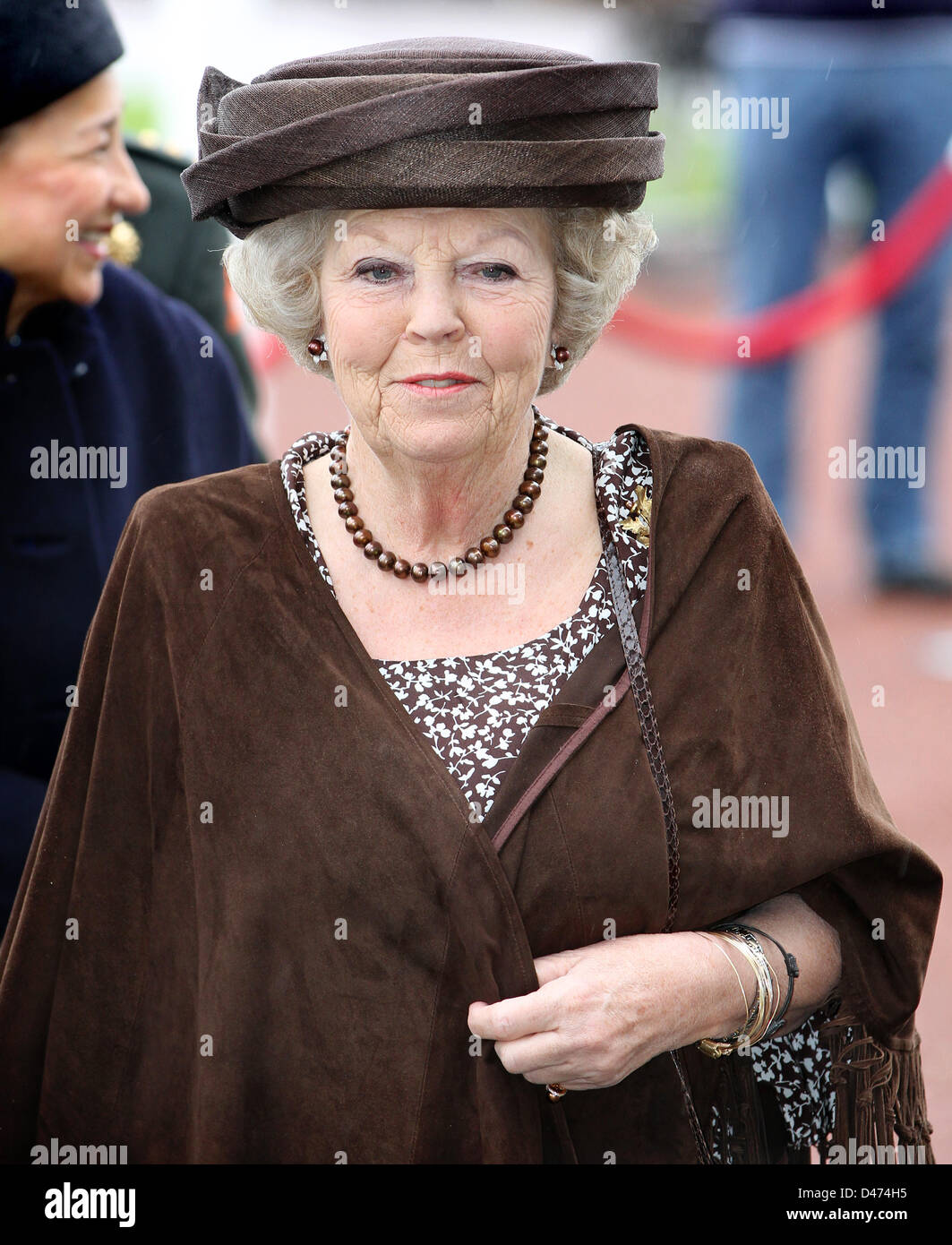 Queen Beatrix with attends the opening of the 50th annual meeting of ...