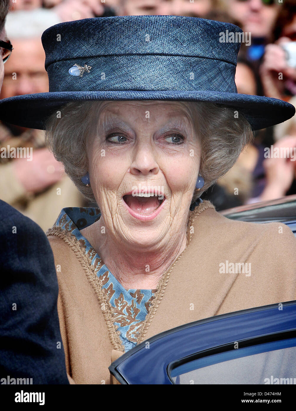 Queen Beatrix of The Netherlands opens the reorganized historical ...