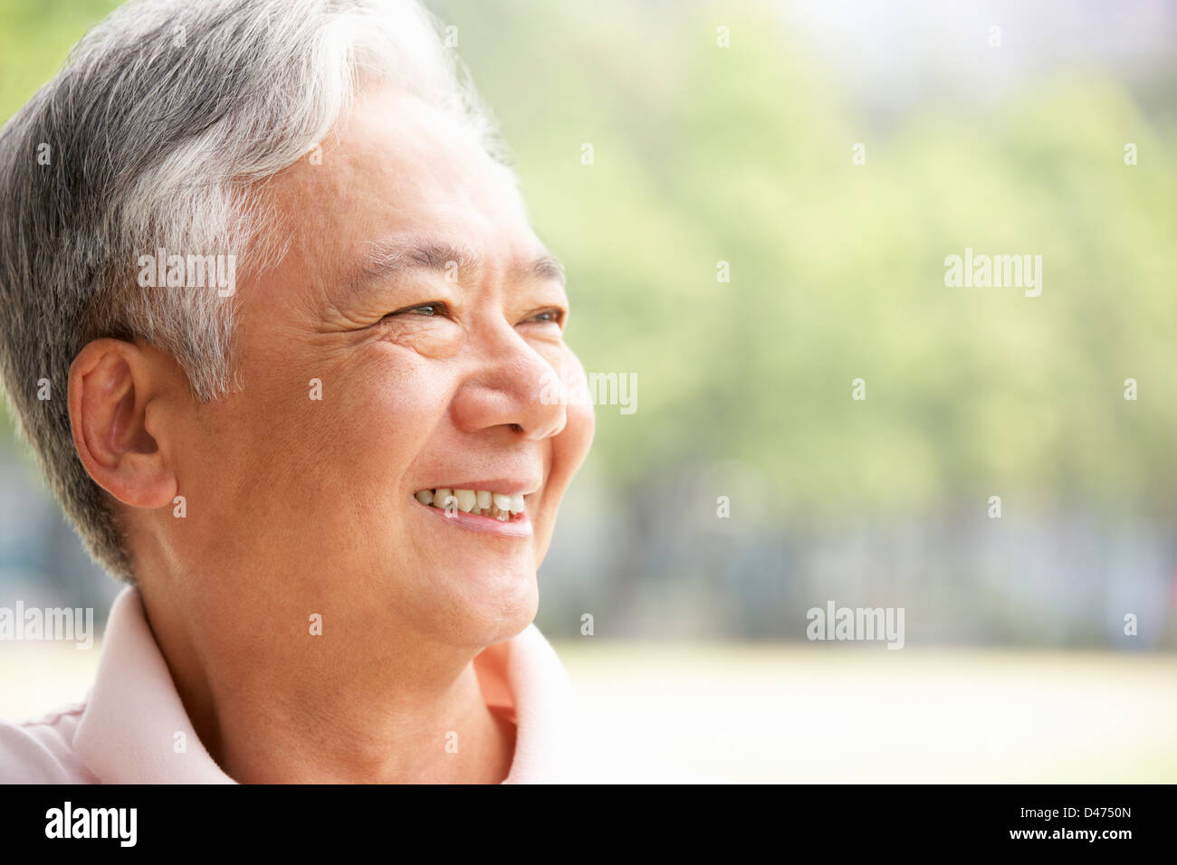 Head And Shoulders Portrait Of Senior Chinese Man Stock Photo - Alamy