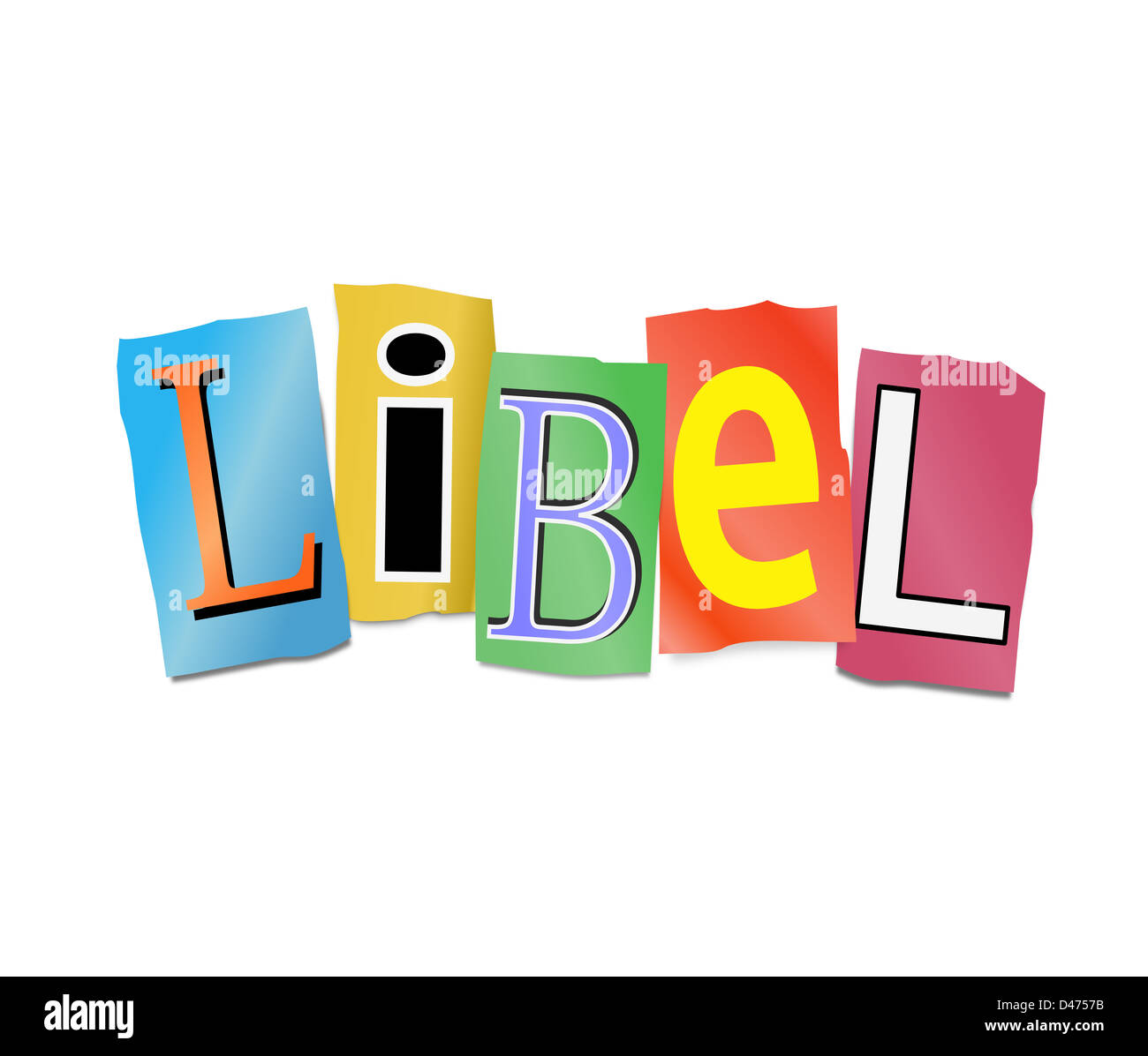 Libel slander Cut Out Stock Images & Pictures - Alamy