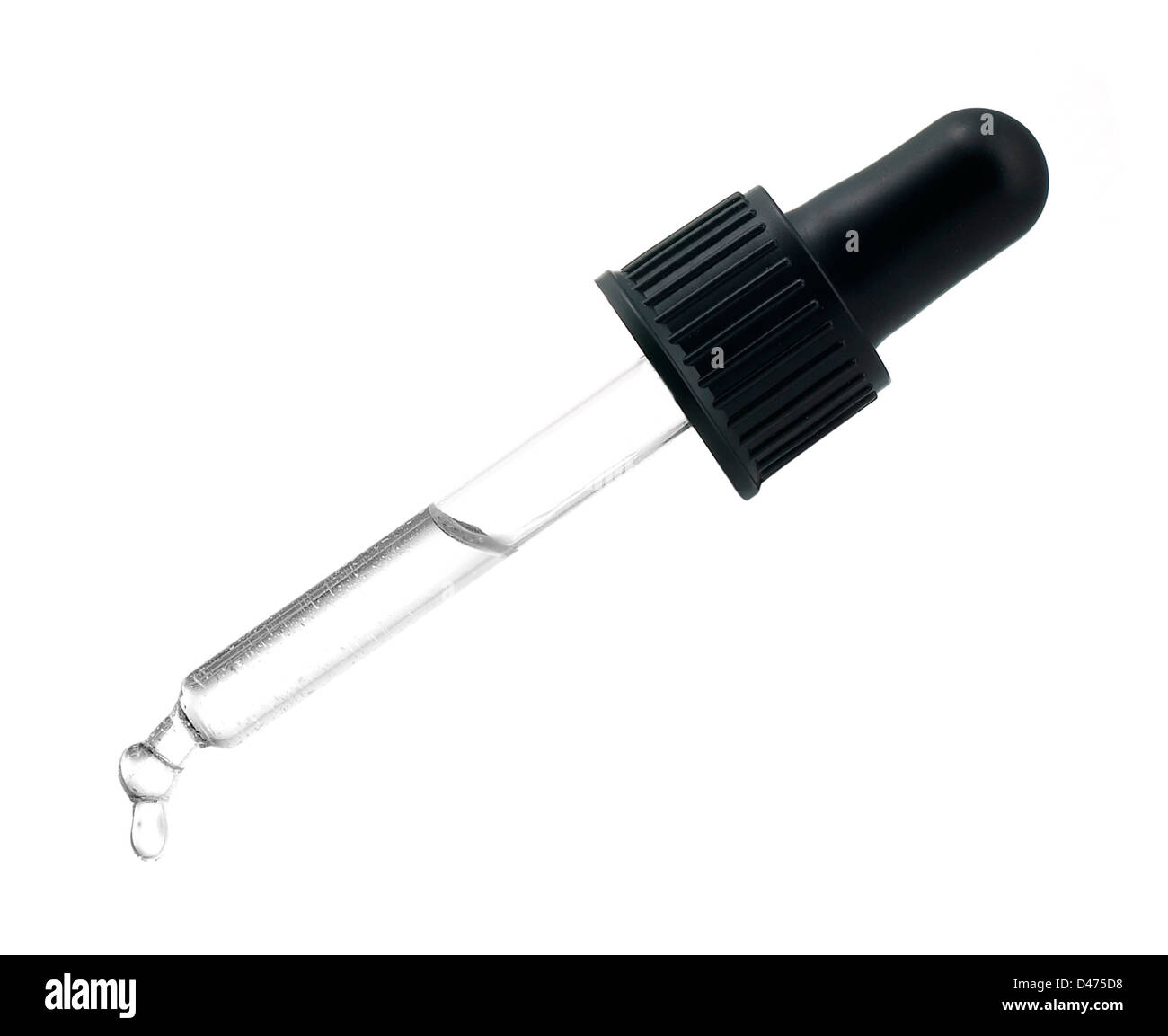 Transparent liquid drop dripping Cut Out Stock Images & Pictures - Alamy