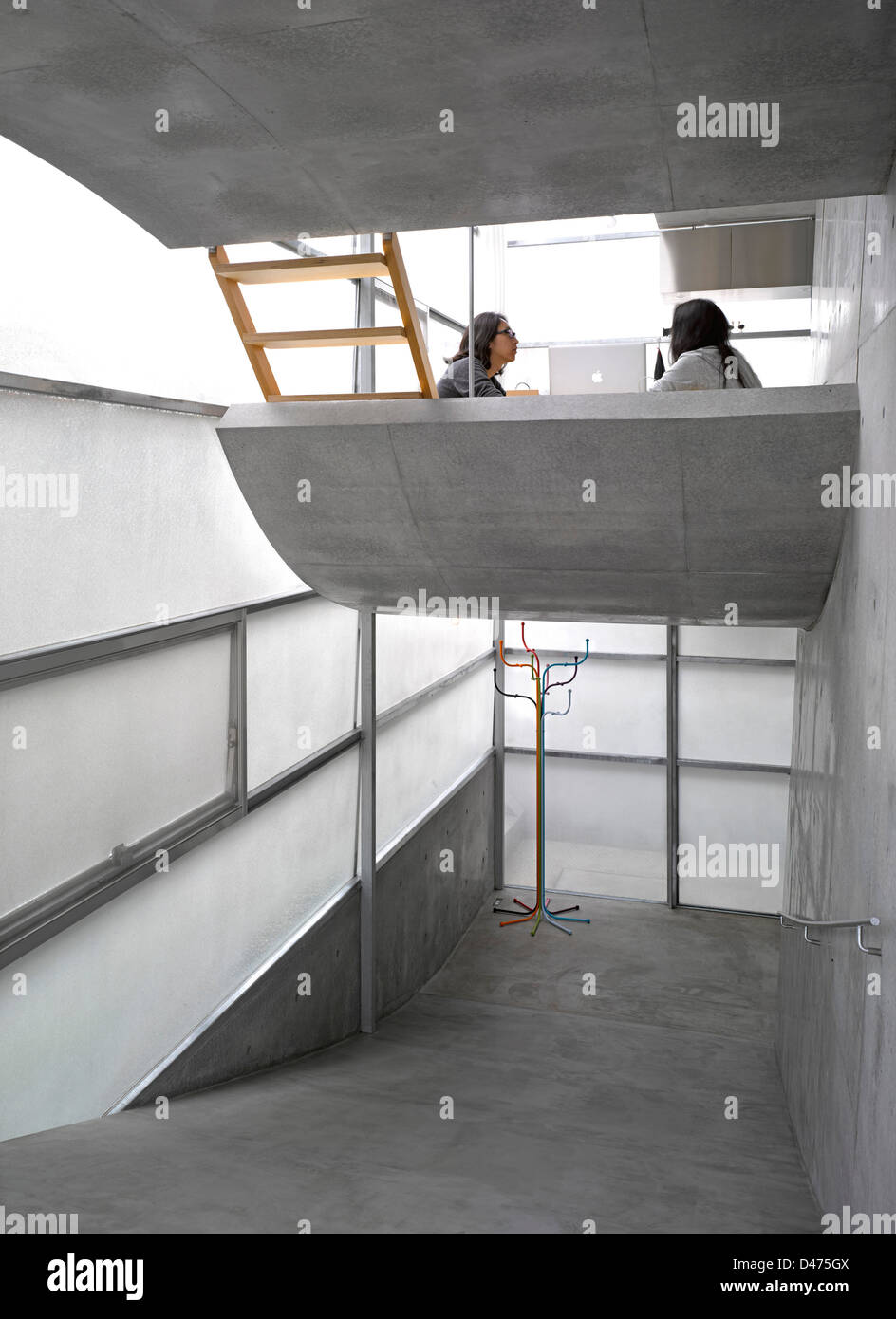 The Mist House, Tokyo, Japan. Architect: TNA, 2012. Interior View ...