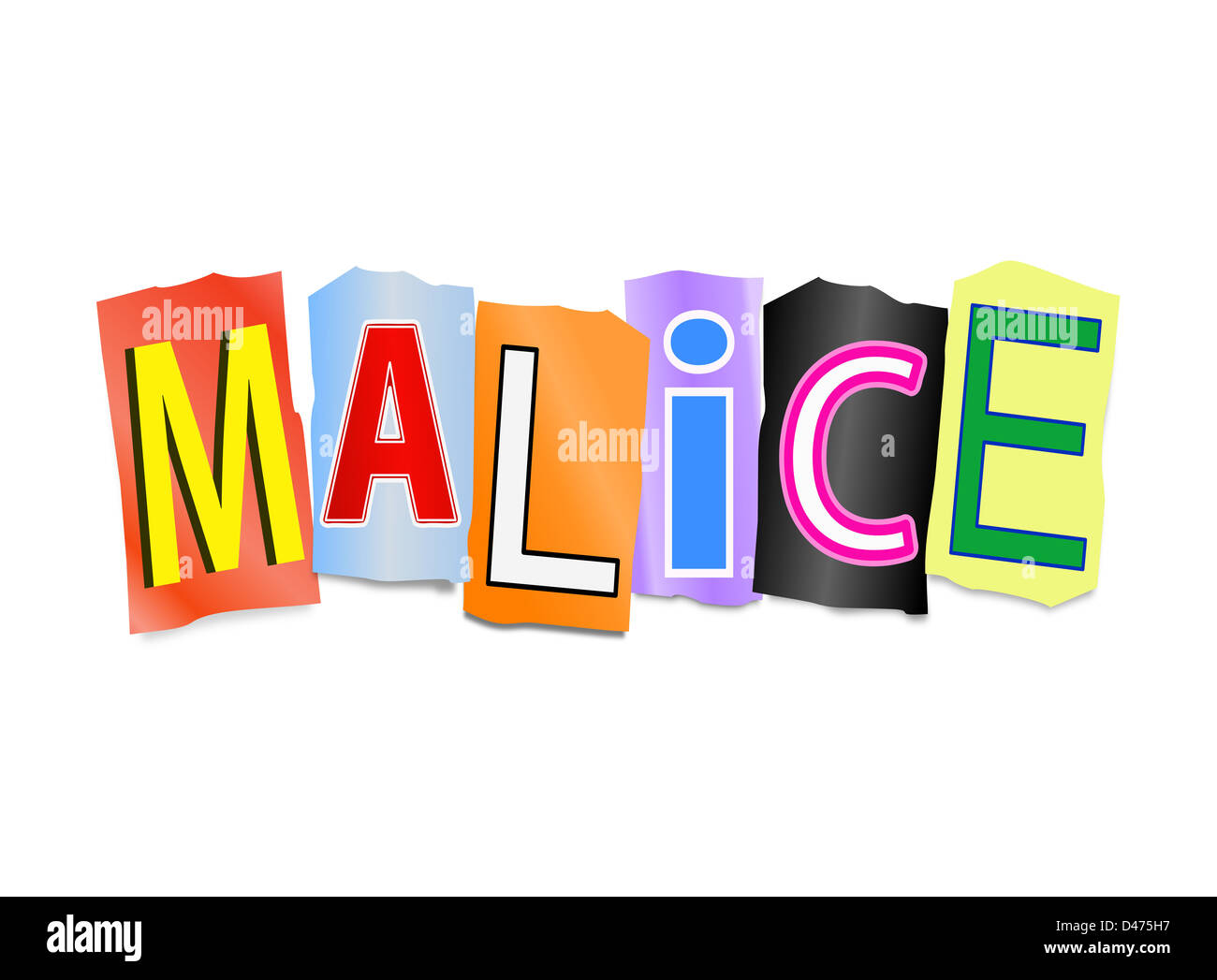 Malice Cut Out Stock Images & Pictures - Alamy