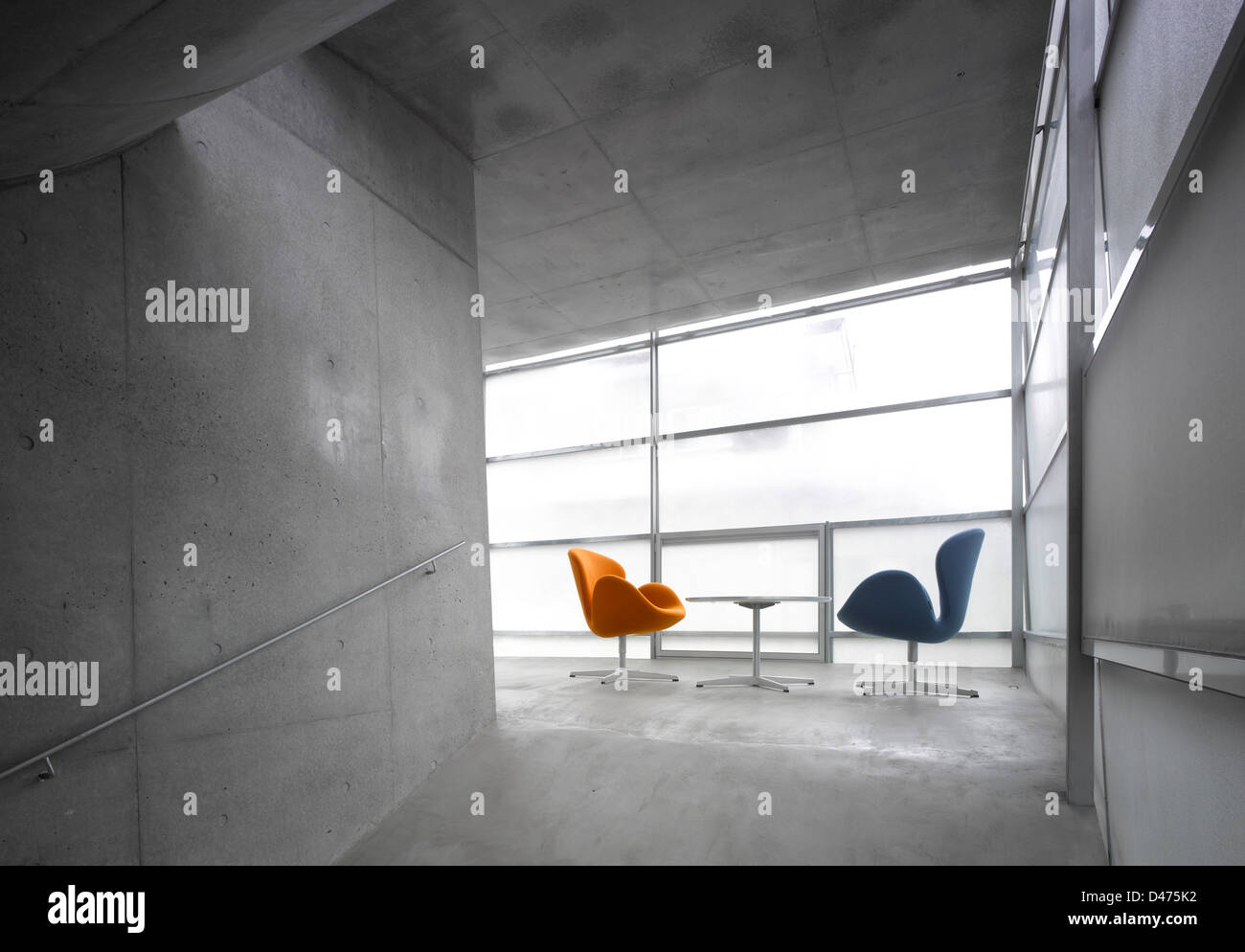 The Mist House, Tokyo, Japan. Architect: TNA, 2012. Interior view from ...