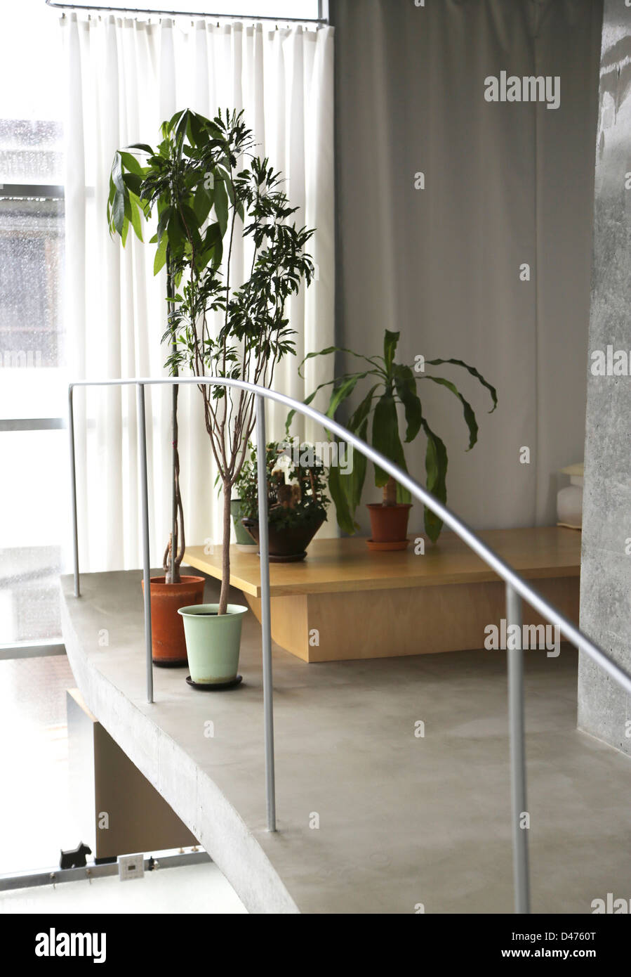 The Mist House, Tokyo, Japan. Architect: TNA, 2012. Interior view on ...