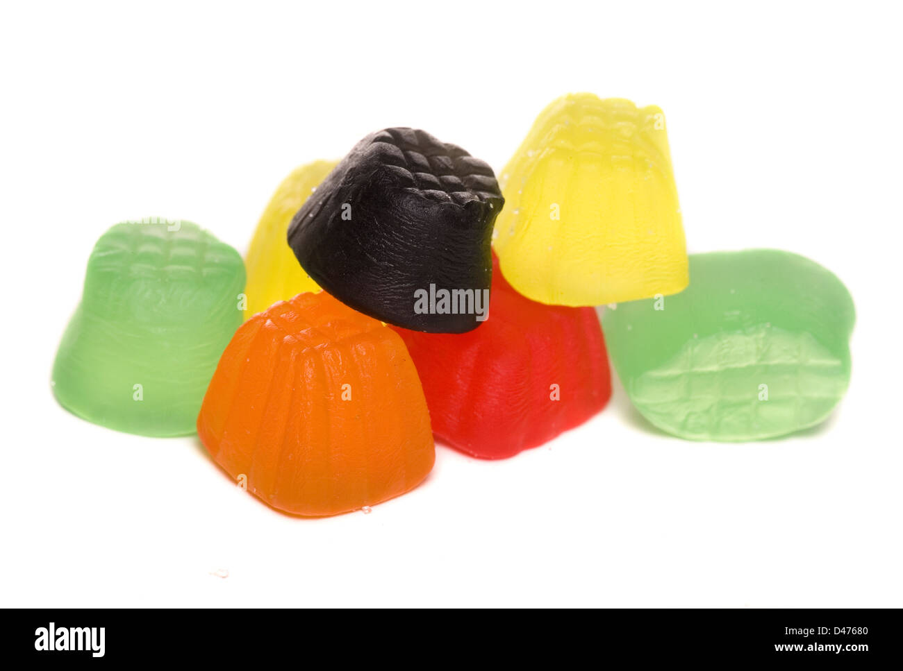 midget gem sweets studio cutout Stock Photo - Alamy