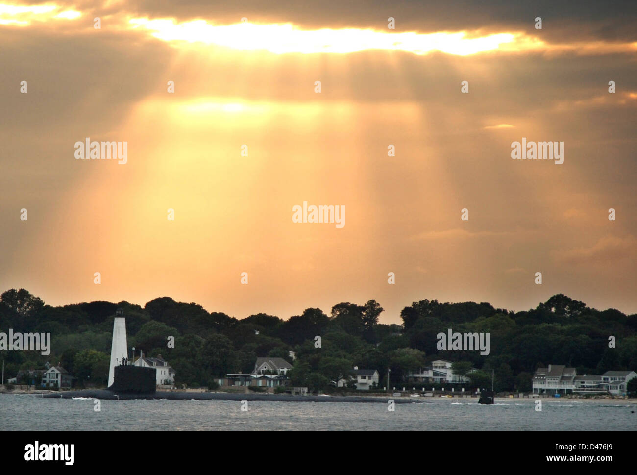 USS Texas (SSN 775) departs from Naval Submarine Base New London in ...