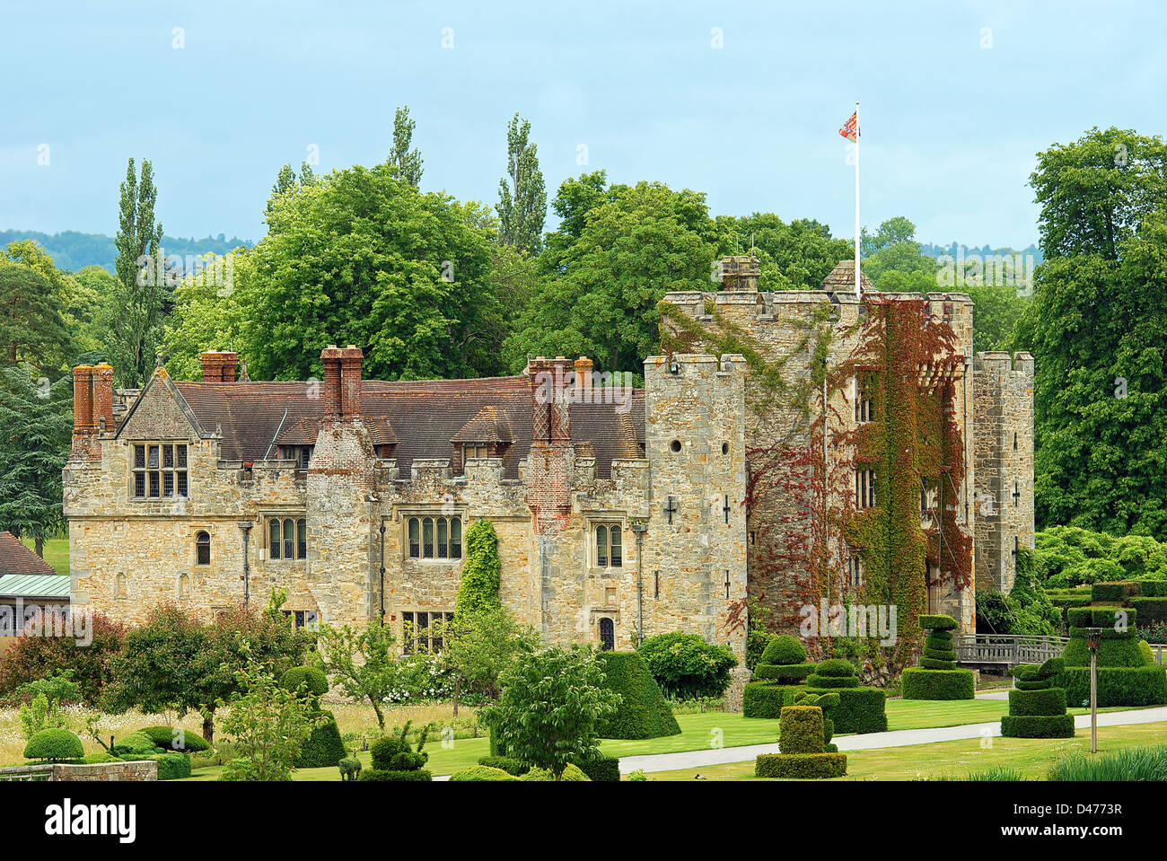 Hever Castle Hever England Stock Photo - Alamy