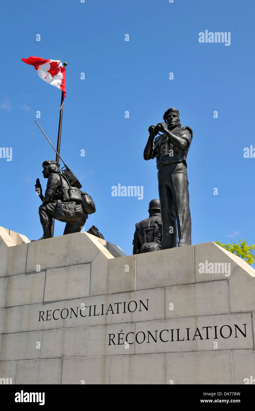 Reconciliation Peacekeeping Monument Ottawa Ontario Canada National ...