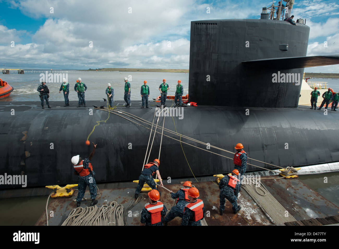 Naval submarine base kings bay hi-res stock photography and images - Alamy