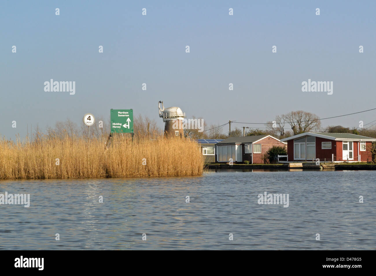 Martham level windmill hi-res stock photography and images - Alamy