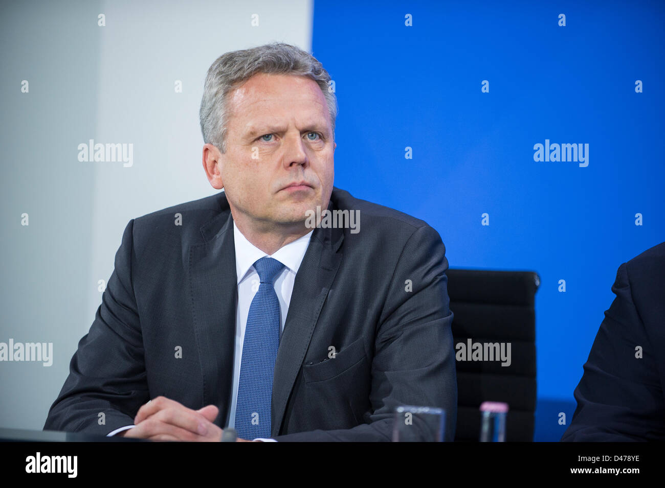 Berlin, Germany. 7th March 2013. German Chancellor Angela Merkel speak ...