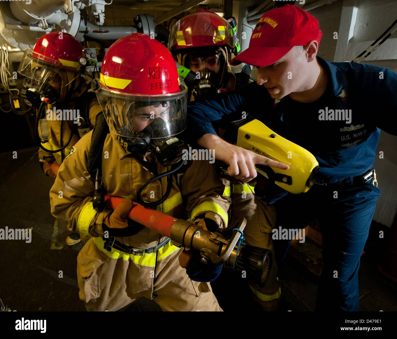 Fire fighting skills hi-res stock photography and images - Alamy